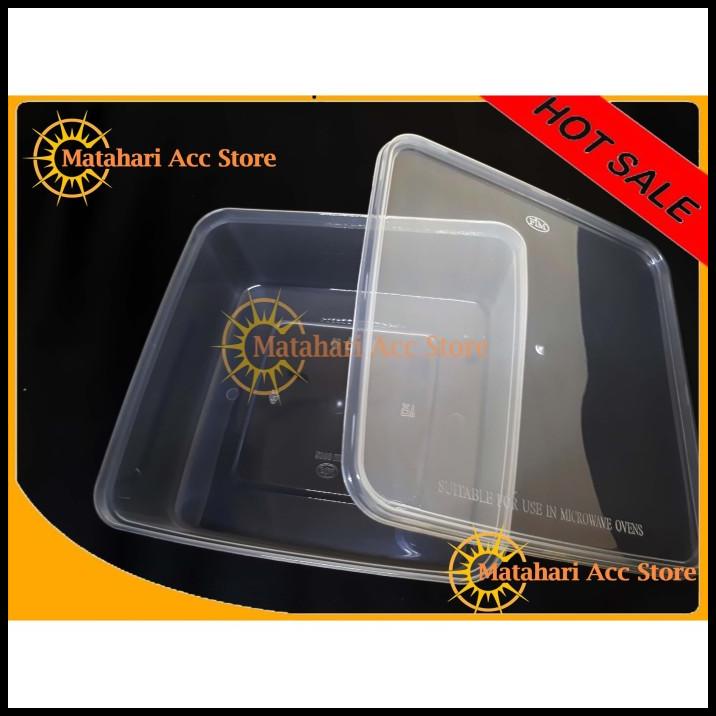 Jual Thinwall Persegi 2000Ml - Kotak Makan Box Food Container - Isi ...
