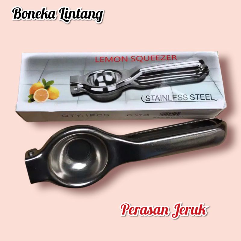 Jual Alat Perasan Lemon Jeruk Pemeras Lemon Stainless Steel Alat Peras ...
