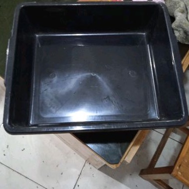 Jual Bak Plastik Hitam SS / Baskom Kotak | Shopee Indonesia