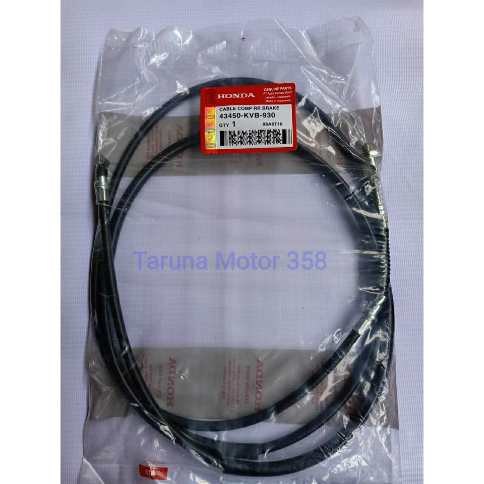 Jual Kabel Rem KVB K25 Vario 110 Techno Beat Pop Beat FI CW CBS ...