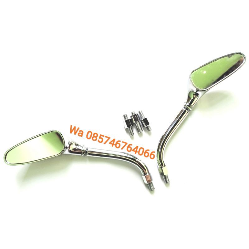 Jual SPION HARLEY DAVIDSON CHROME HD UNIVERSAL DRAT 12 & 14 BUKAN ...