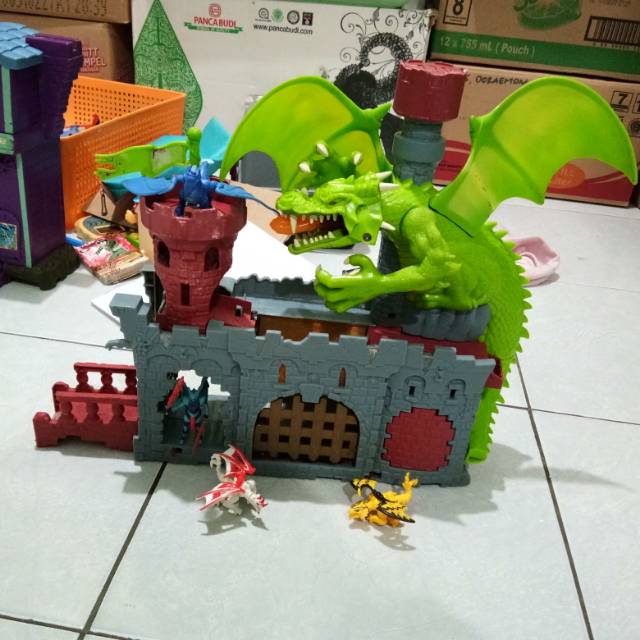Jual diorama matchbox castle dragon dragon's | Shopee Indonesia