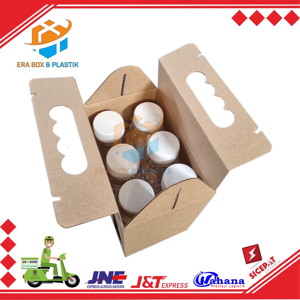 Jual Box Minuman Botol | Box Hampers | Kardus Botol 250ml | Kardus ...