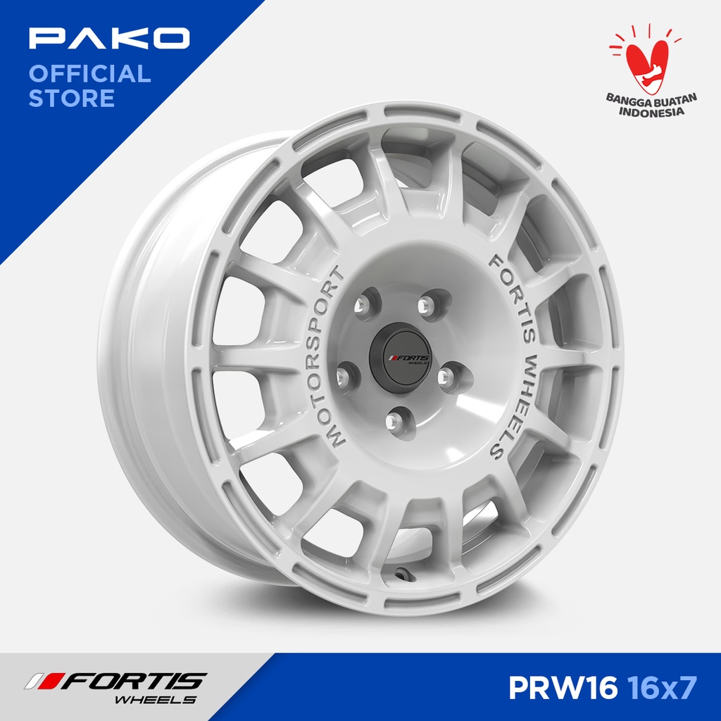 Jual Velg Mobil Fortis Wheels PRW Type 1 Ring 16 - Pako Wheels | Shopee ...