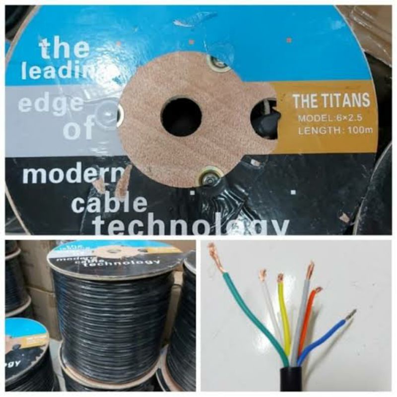 Jual Kabel Speaker The Titans 6x2.5 Panjang 50 Meter | Shopee Indonesia
