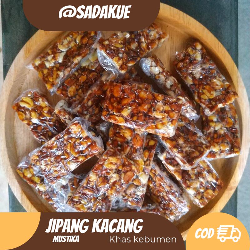 Jual Jipang kacang khas kebumen | Jipang kacang mustika 230gr Oleh oleh ...