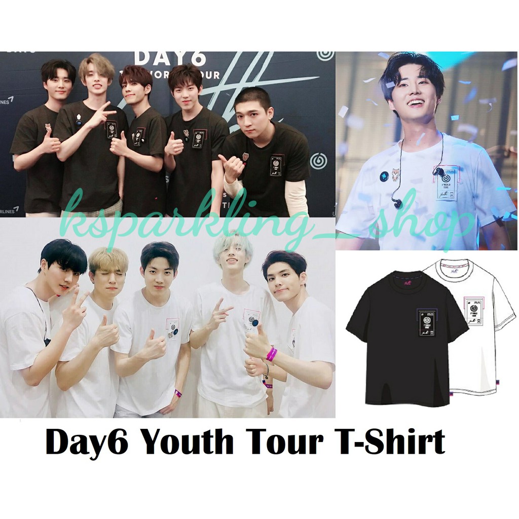 Jual Day6 Youth Tour T-Shirt | Shopee Indonesia