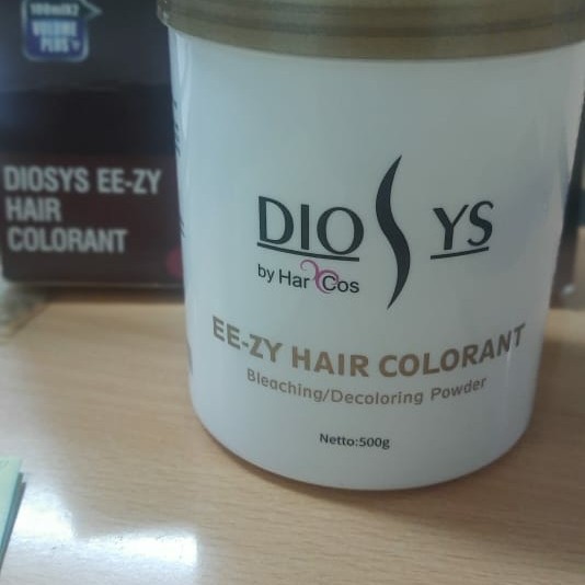Jual DIOSYS EE-ZY HAIR BLEACHING(DECOLOR) 500gr...(bubuk warna putih ...