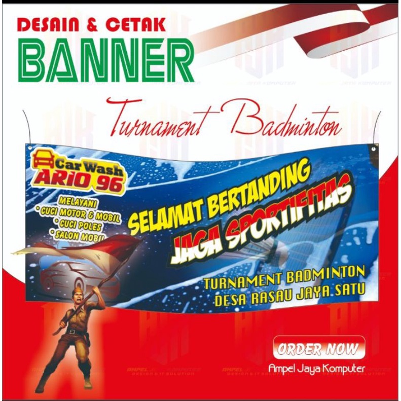 Jual Cetak Spanduk / Baliho / X Banner / MMT / Backdrop Custom | Shopee ...
