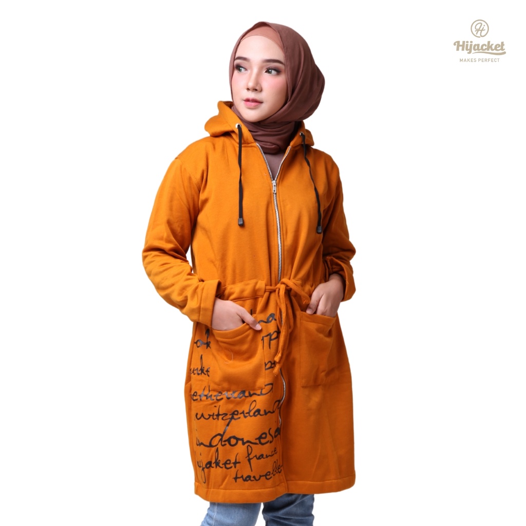 Jual HIJACKET - Jaket Hijaber URBANASHION Marigold | Jaket Wanita Panjang | Outerwear For ...