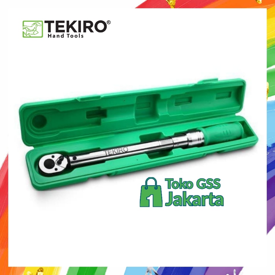 Jual Kunci Torsi / Kunci Momen / Torque Wrench TEKIRO 3/8" 2-10Nm ...