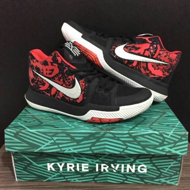 Jual Sepatu basket kyrie 3 high samurai | Shopee Indonesia