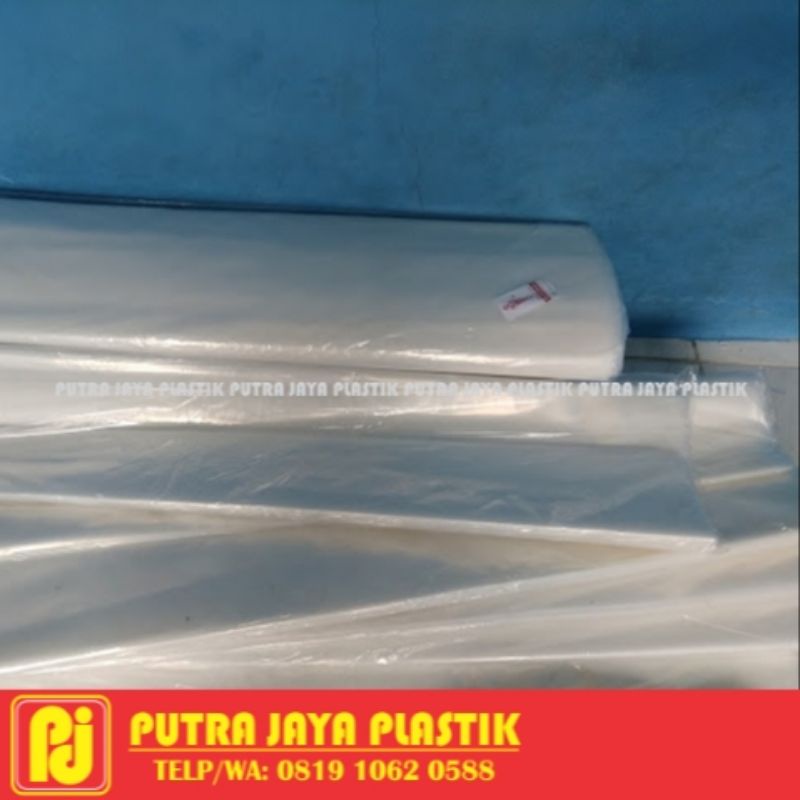 Jual Plastik cor / Plastik pyan / Plastik meteran bening (lebar 1 meter ...