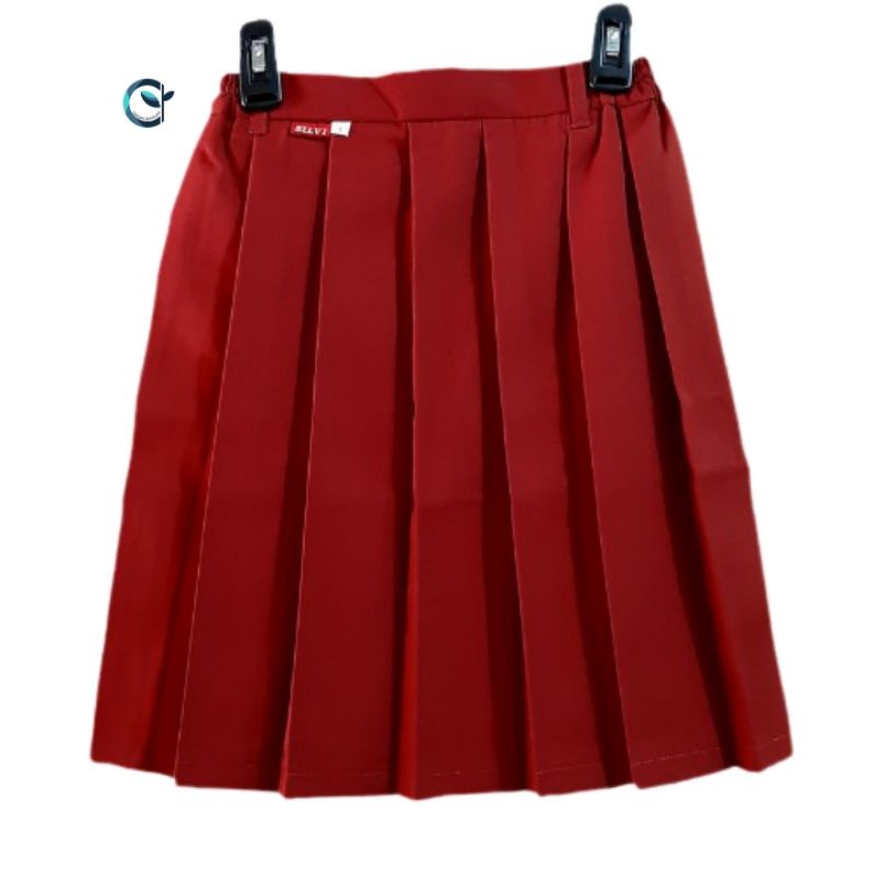 Jual Seragam Sekolah SD Rok Rempel Merah Pendek Bahan Premium Kualitas Lebih Baik | Rok SD Merah ...
