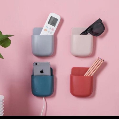 Jual WHP Wadah Penyimpanan Remote Tempat Holder Tv Ac HP Tempel Dinding ...