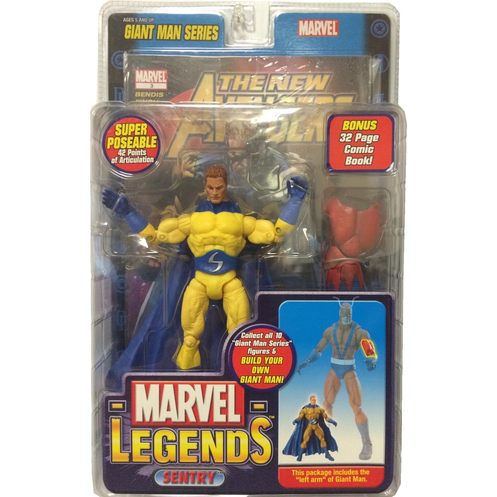 Jual [Toy Biz] Marvel Legends - Sentry (Short Hair Variant) | Shopee ...