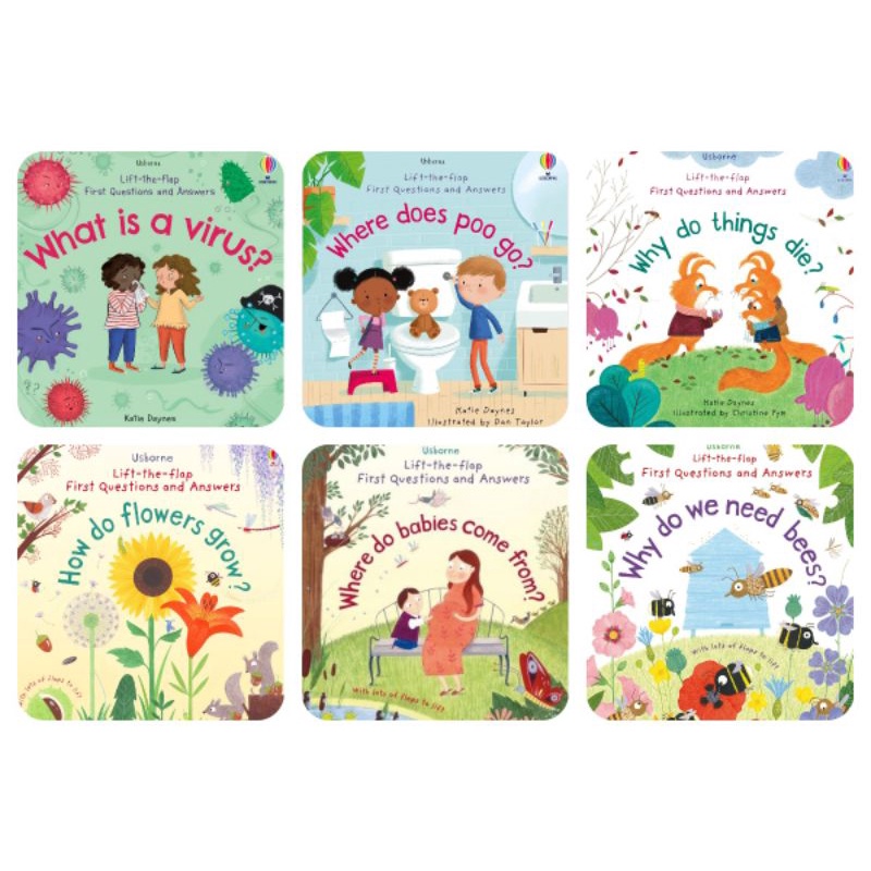 Jual usborne original first questions and answer lift the flap what is ...