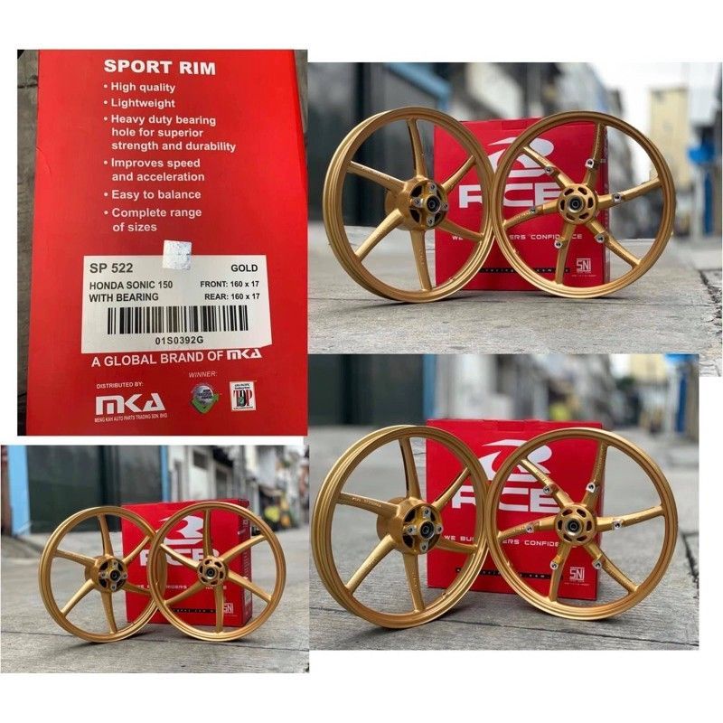 Jual Velg RCB SP522 Honda Sonic Palang 6 | Shopee Indonesia