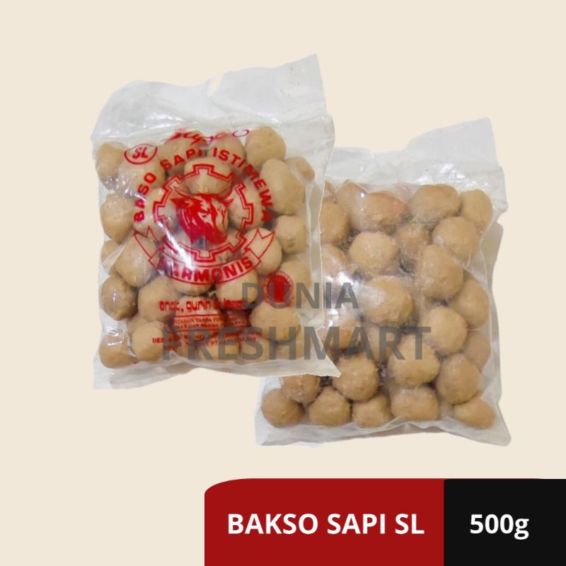 Jual HALAL Bakso Sapi Istimewa Super Harmonis SL isi 50btr Bakso Sapi ...