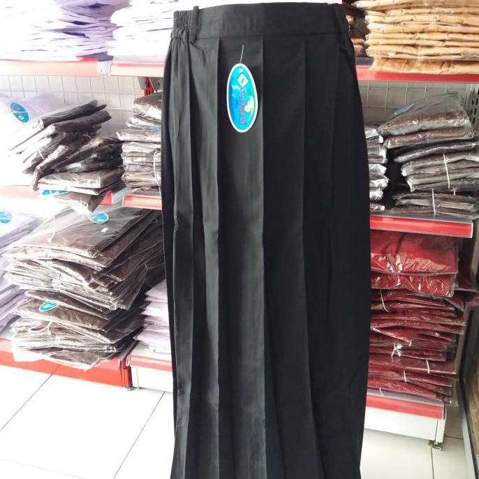 Jual Rok Hitam Seragam Sekolah / Rok Rempel Panjang Hitam Seragam Smp Sma - Ukuran S | Shopee ...