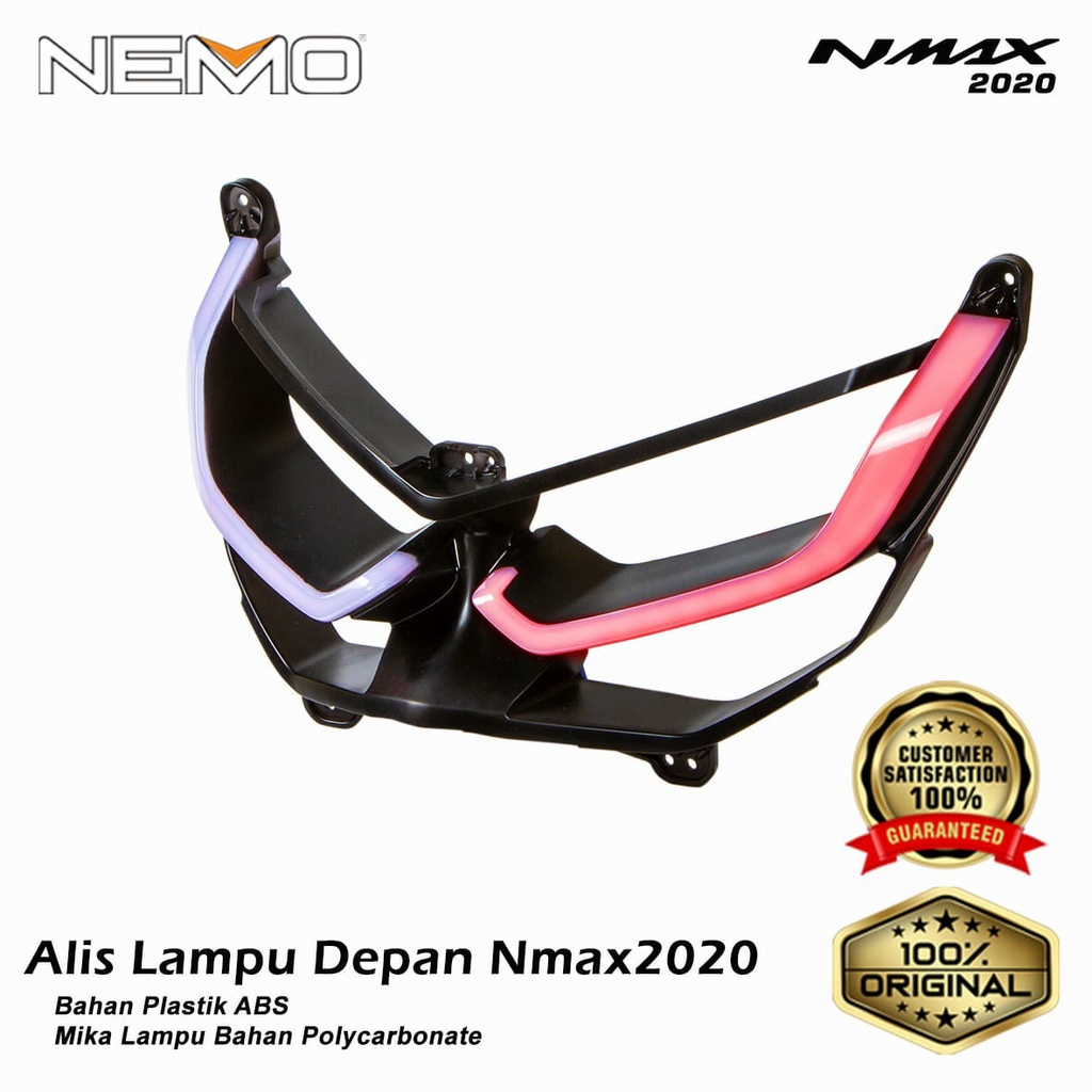 Jual Frame Alis Lampu Depan Nmax 2020 Nemo Yamaha Nmax New | Shopee ...