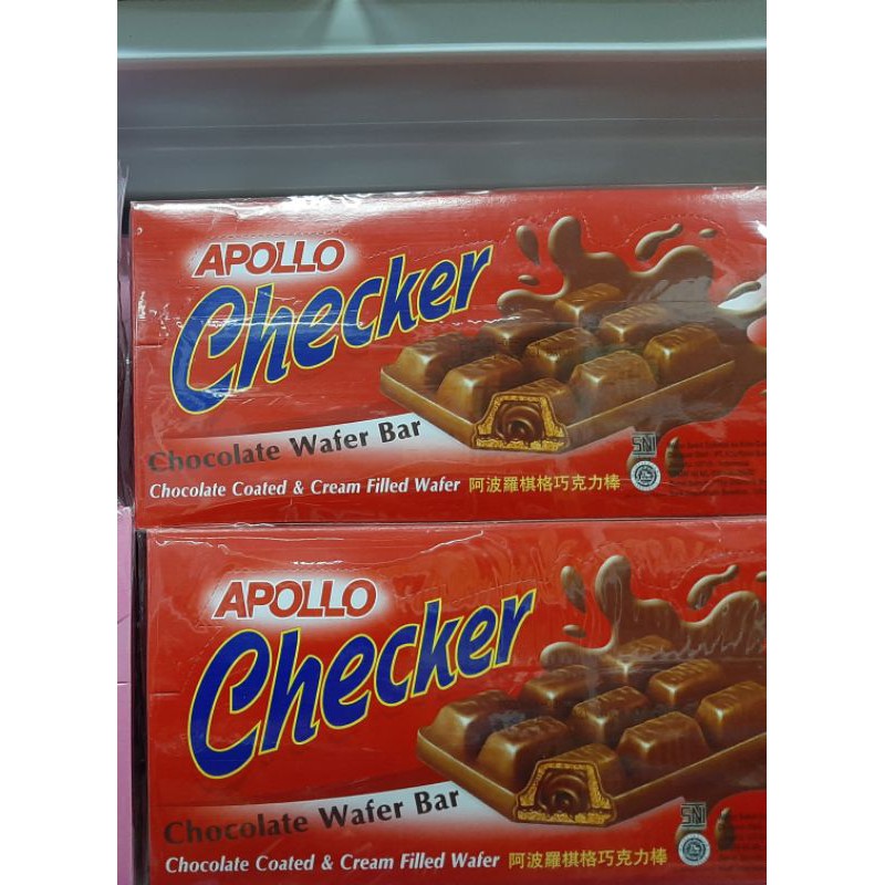 Jual Apollo checker jumbo 24 pcs | Shopee Indonesia