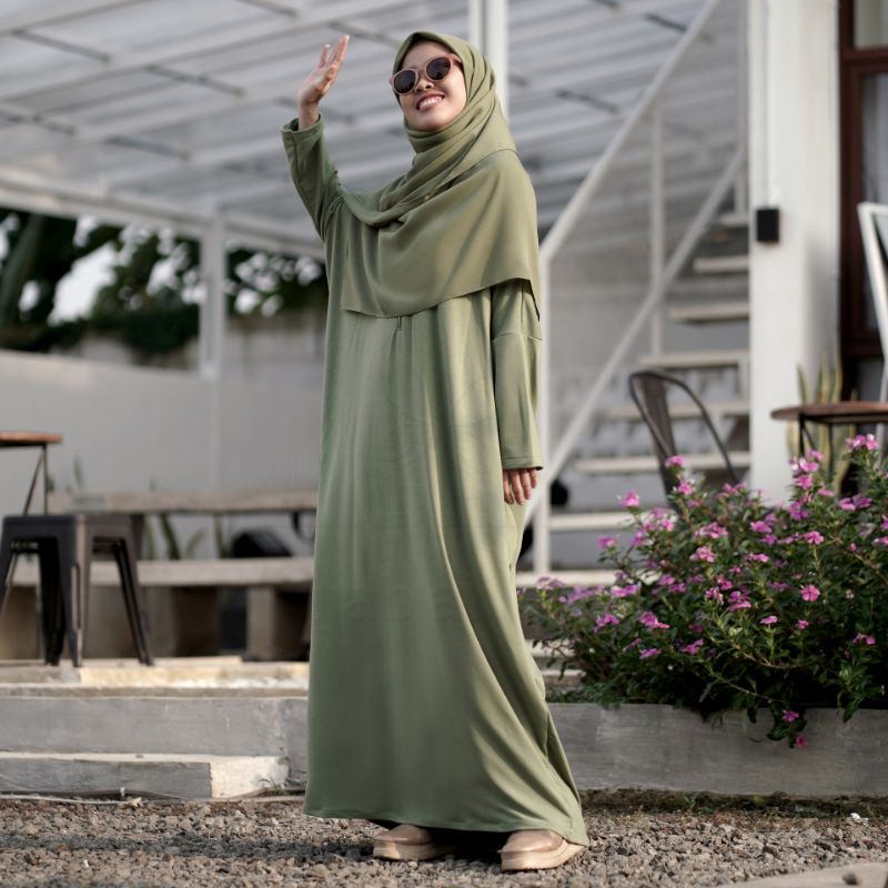 Jual Gamis Ala Hijab Alila | Shopee Indonesia