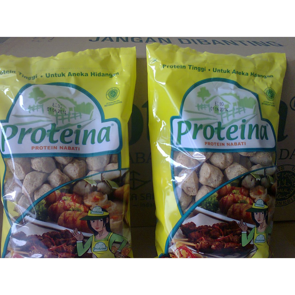 Jual PROTEINA (L) VEGAN MEAL, DAGING NABATI UNTUK VEGETARIAN (KEDELAI ...