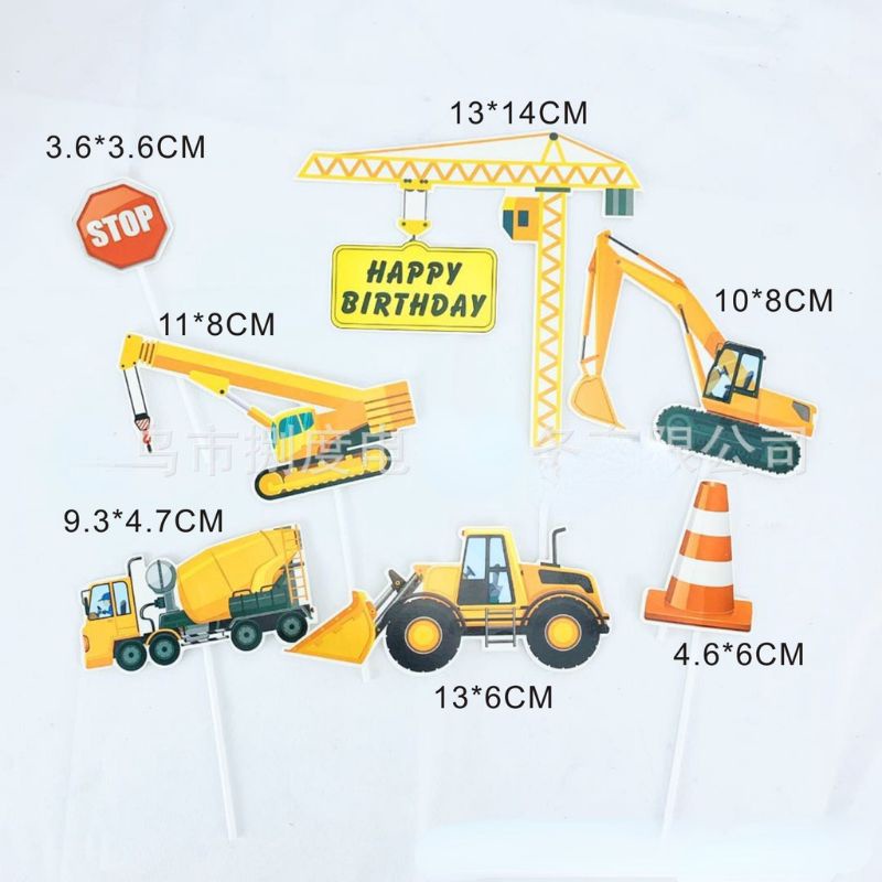 Jual CAKE TOPPER TRUK EXCAVATOR FORKLIFT MOBIL ALAT CAR BERAT HIASAN ...