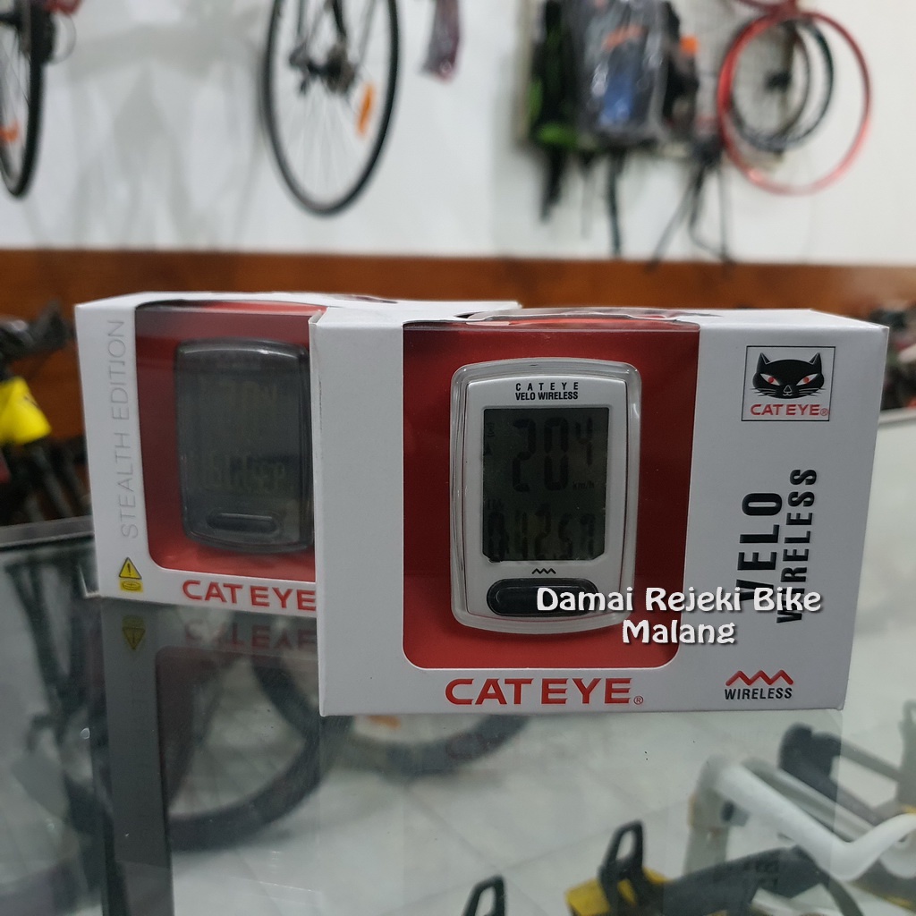 Jual Speedometer / Cyclocomputer Cateye Velo Wireless CC-VT230W ...