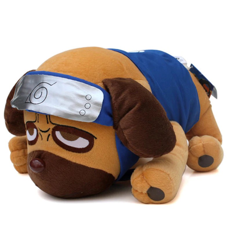 Jual mainan 40cm Anime Cartoon Naruto Kakashi Pakkun Dog Plush Toys ...