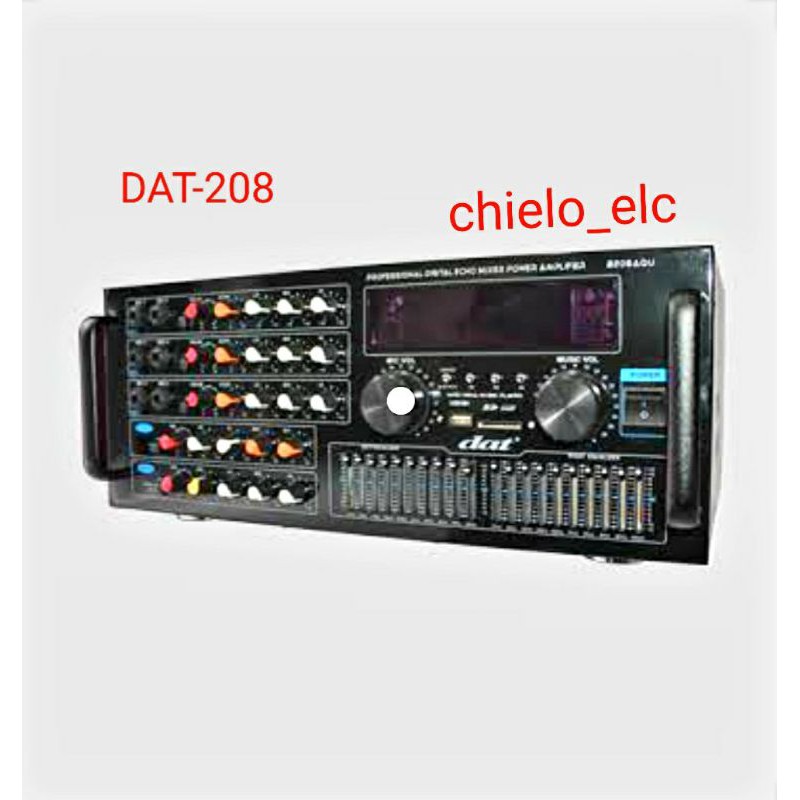 Jual Power ampli power amplifier bluetooth DAT B208 B 208 DAT b208 ...