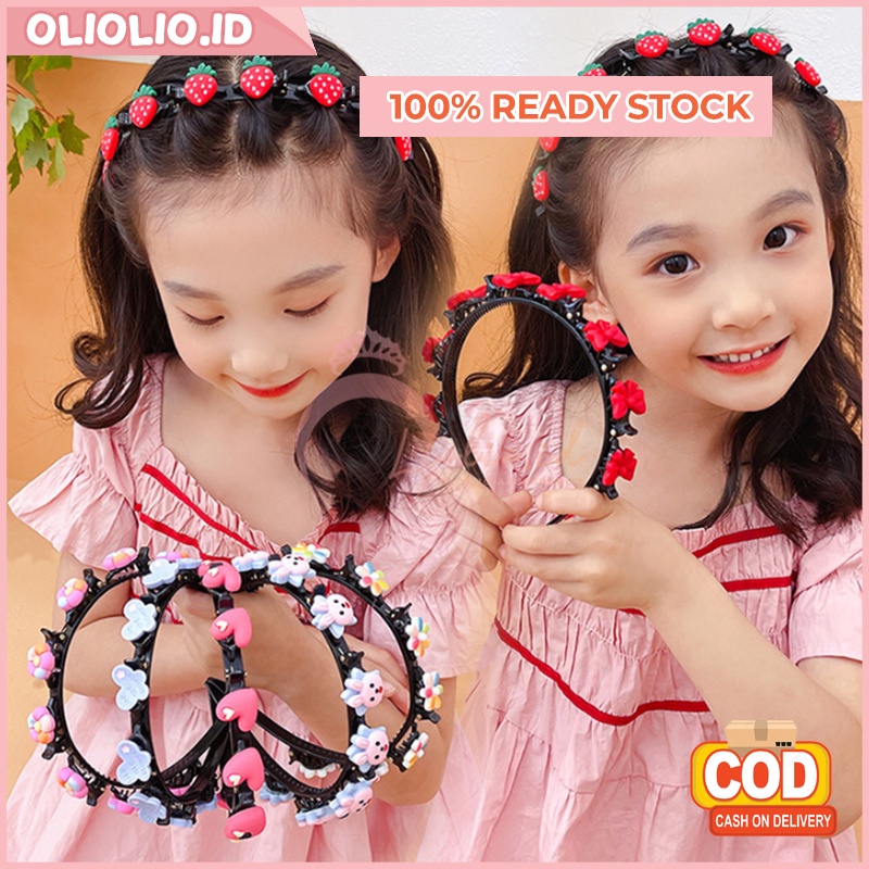 Jual BANDO ANAK KOREA MOTIF DESAIN LUCU HAIRBAND BANDANA ANAK BAHAN ...