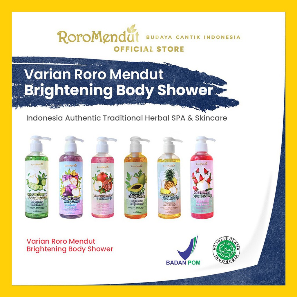 Jual Roro Mendut Brightening Body Shower | Shopee Indonesia