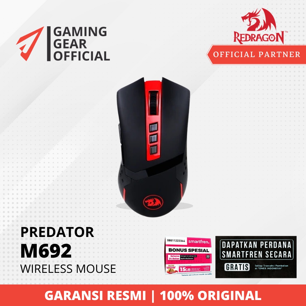Jual [100% ORI] Redragon BLADE - M692 Wireless Gaming Mouse | Shopee Indonesia