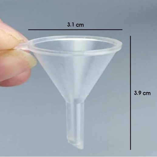 Jual Corong Mini Plastik Kecil Funnel Untuk Botol Kecil Minyak Parfum ...