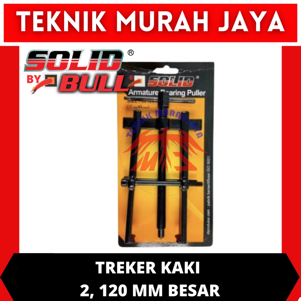 Jual SOLID Treker Kaki Dua Armature Bearing Puller 70-120 mm BESAR ...