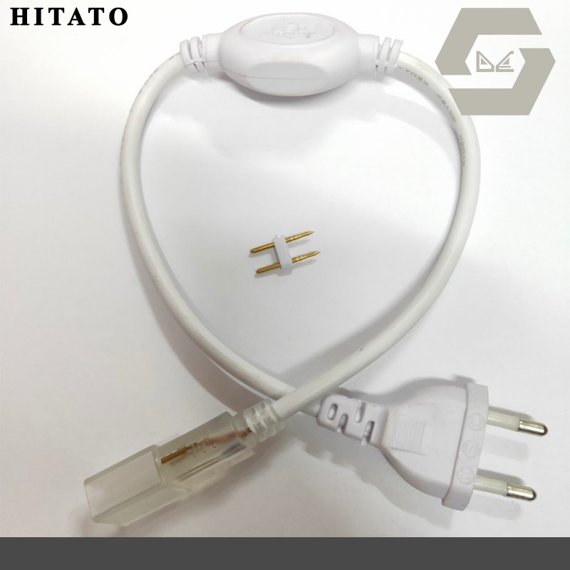 Jual Soket Steker Adaptor Trafo Lampu Selang LED Neon Flex 2835 2 Pin ...