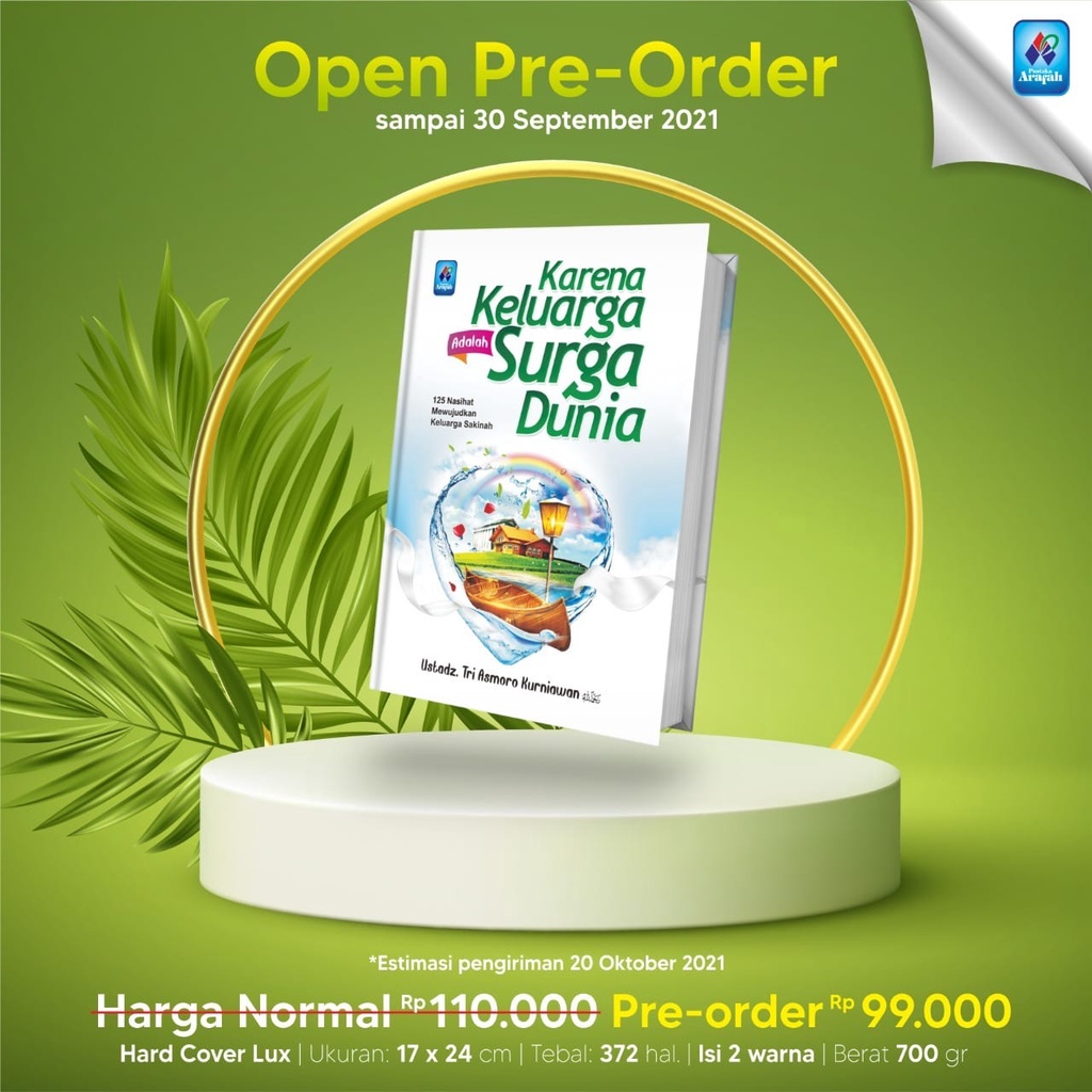 Jual Buku KARENA KELUARGA ADALAH SURGA DUNIA - Hard COver (HC ...