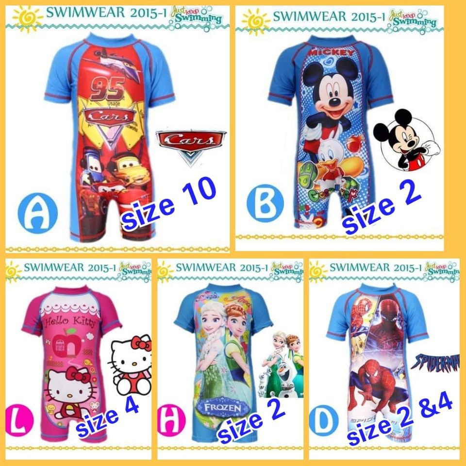 Jual Baju Renang Karakter Disney | Shopee Indonesia
