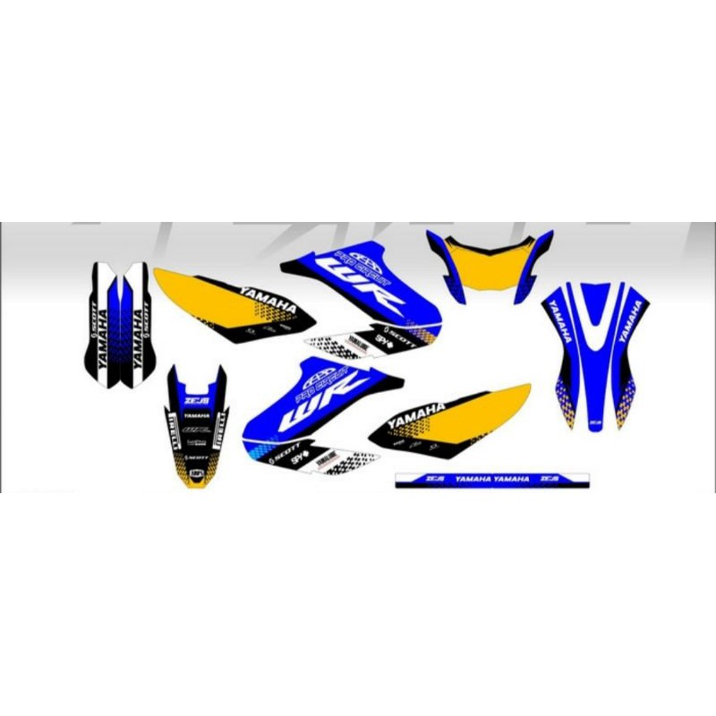 Jual DECAL YAMAHA WR155 CUSTOM DESAIN | Shopee Indonesia