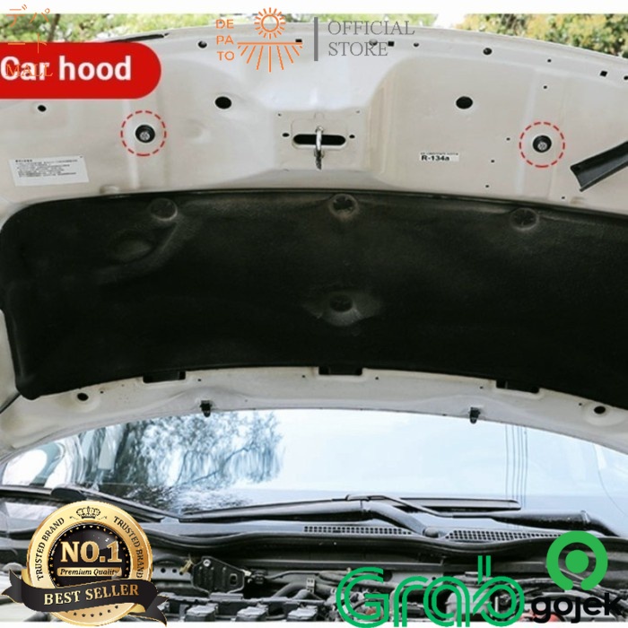 Jual Pelindung pintu kap bagasi mobil car door absorber DPT | Shopee ...