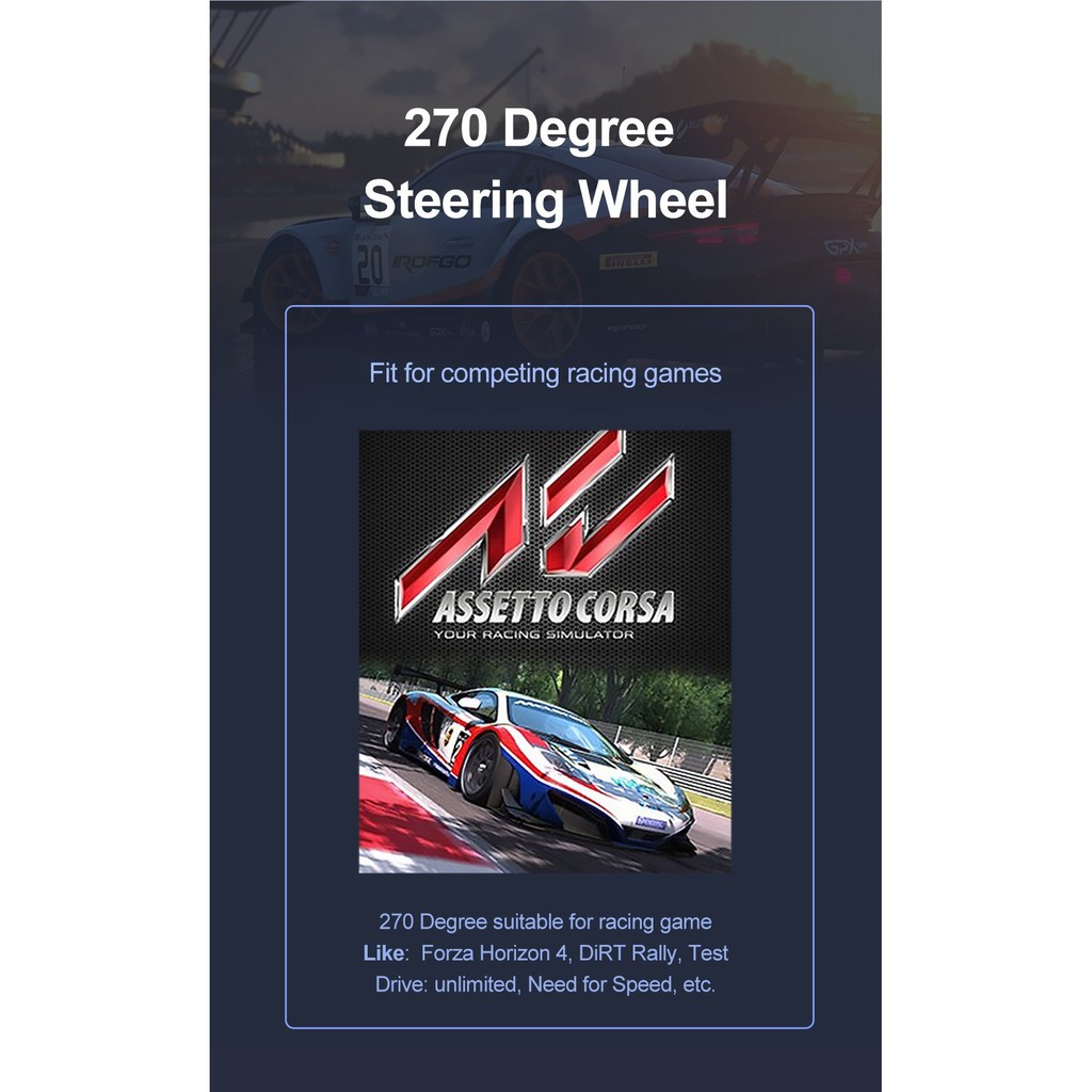 Jual PXN-V9 Steering Wheel With Clutch Shifter Alternatif Logitech G29 ...