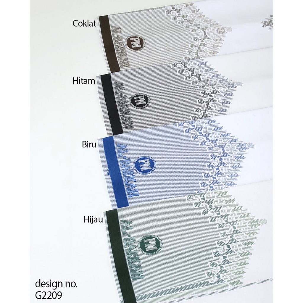 Jual Sarung Samarinda Putih Pm Al-Barkah Jumbo G-2209 | Shopee Indonesia