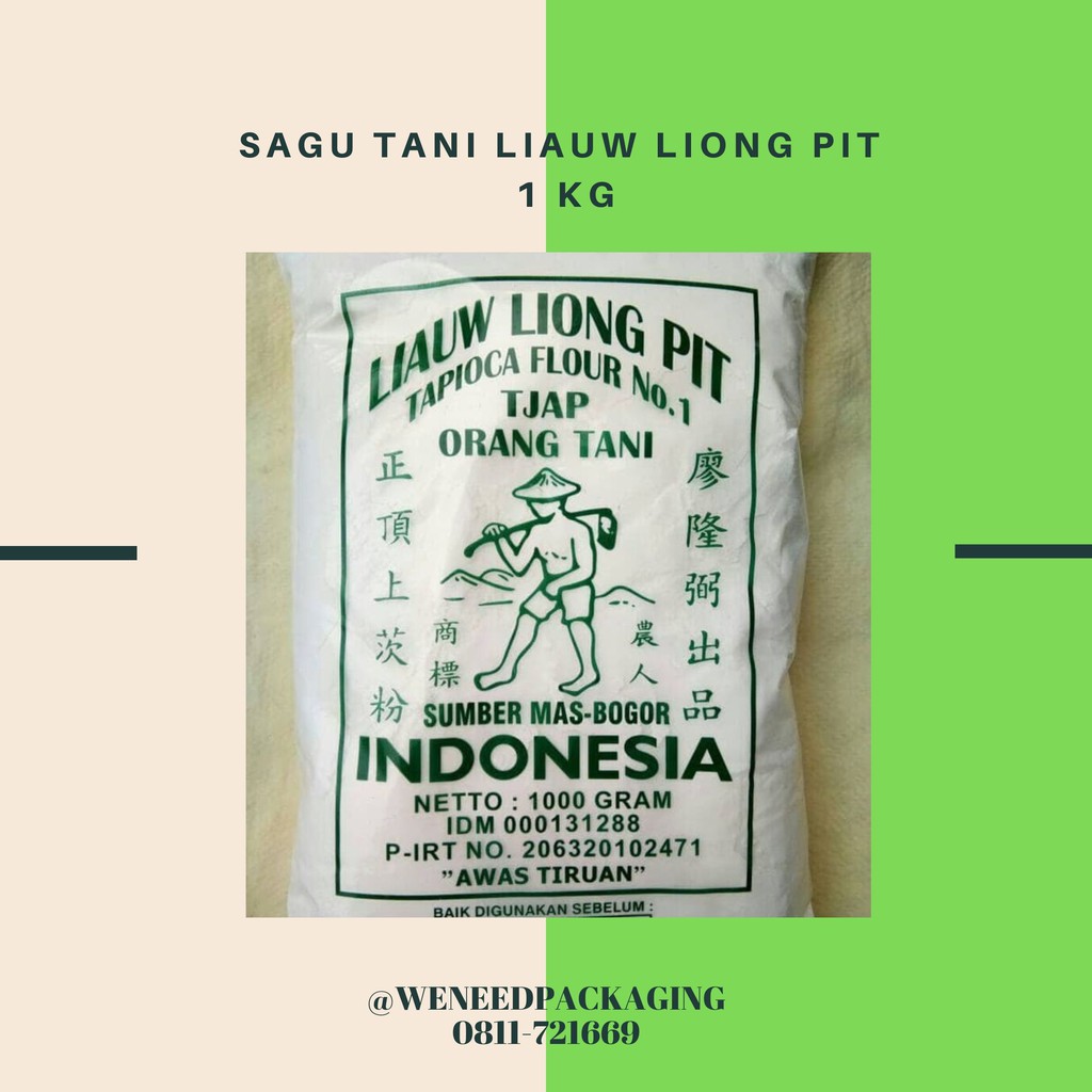 Jual SAGU TANI LIAUW LIONG PIT 1 KG / ASLI | Shopee Indonesia