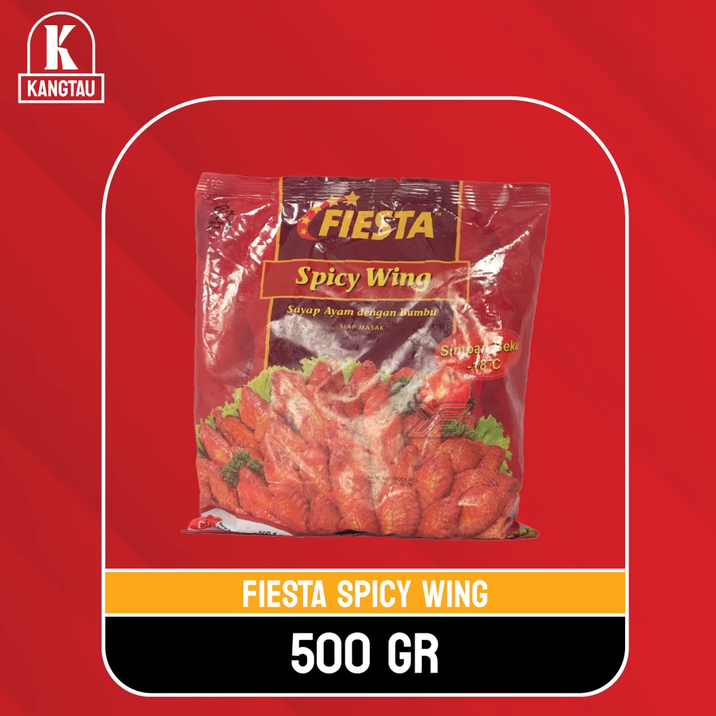 Jual Fiesta Spicy Wing 500GR | Shopee Indonesia