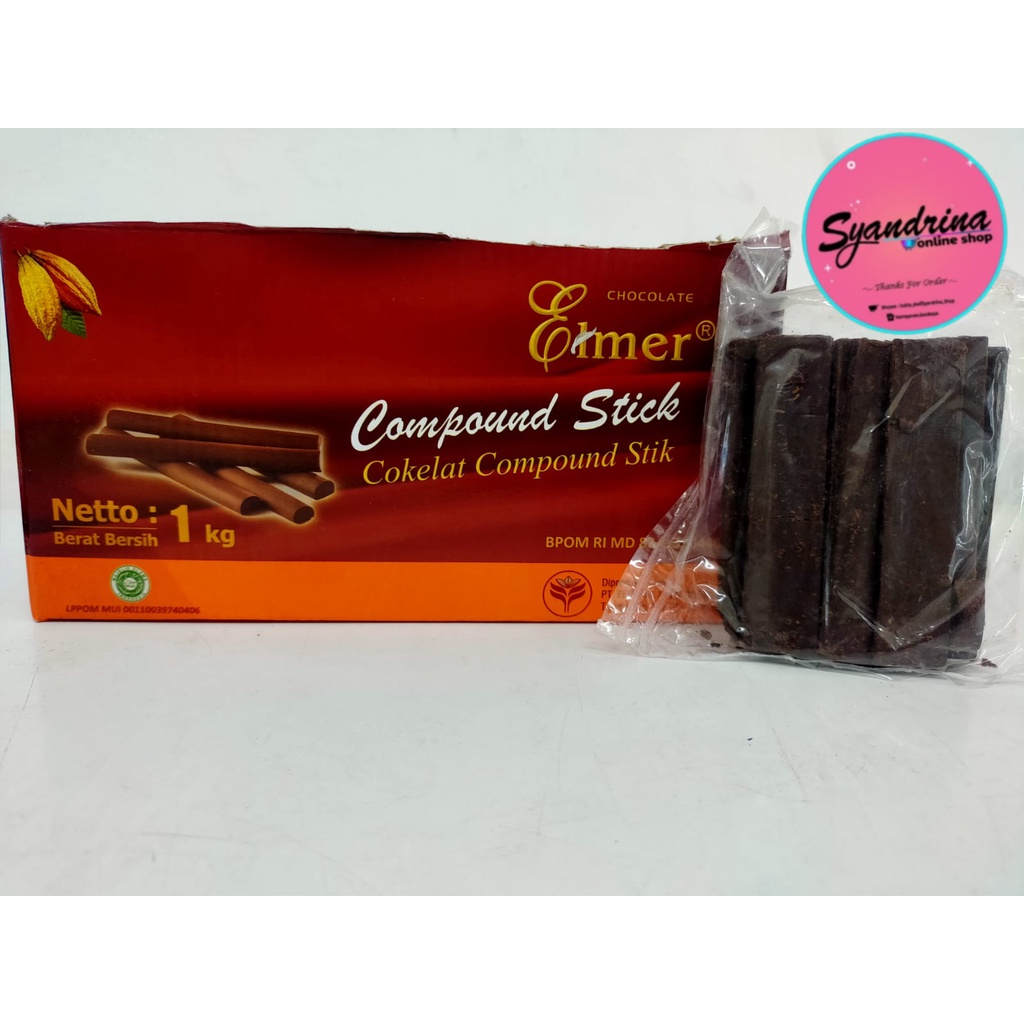 Jual ELMER CHOCO STICK/ COKLAT COMPOUND STICK REPACK | Shopee Indonesia
