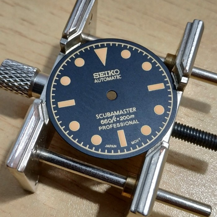 Jual seikomod mod seiko dial scubamaster 7s26 nh35 nh36 black patina no ...
