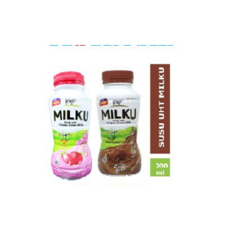 Jual milku 200ml 1 pack isi 12 botol | Shopee Indonesia