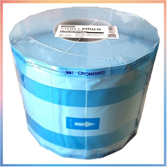Jual Steril Pouch Gusset Kemenkes RI AKD 15 cm x 100 M | Shopee Indonesia